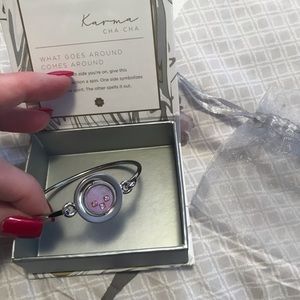 Karma | Jewelry | Karma Rotating Pendant Bracelet | Poshmark